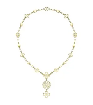 BOODLES 18k Gold And Diamond Be Bold Necklace