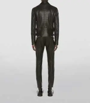 Alexander McQueen Leather Biker Jacket