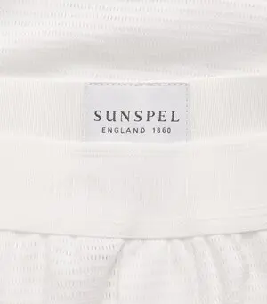 Sunspel Cellular Cotton Boxer Shorts