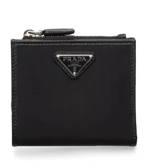 Prada Re-nylon Wallet - Black