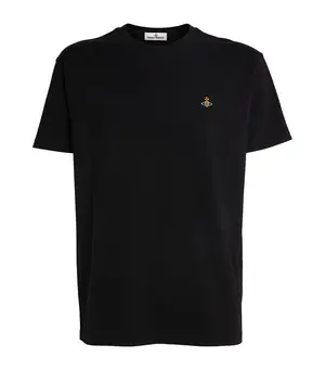 VIVIENNE WESTWOOD Cotton Orb T-shirt - Black