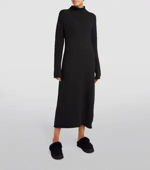 UGG Disquette Flatform Slippers - Black