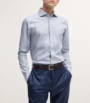 BOSS Organic Cotton Slim-fit Shirt