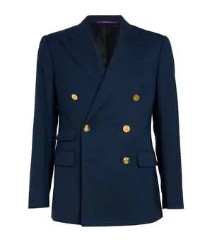 Ralph Lauren Purple Label Double-breasted Suit Jacket