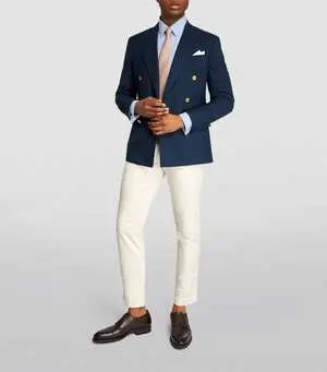 Ralph Lauren Purple Label Double-breasted Suit Jacket