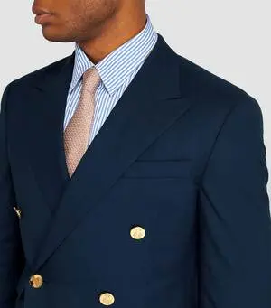 Ralph Lauren Purple Label Double-breasted Suit Jacket