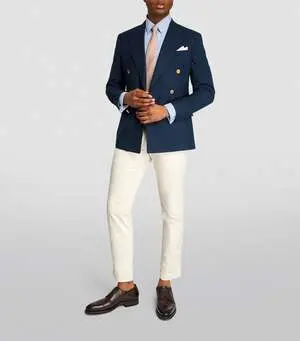 Ralph Lauren Purple Label Double-breasted Suit Jacket