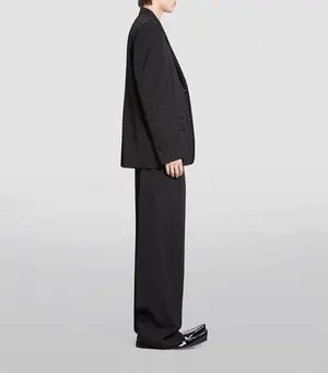 Balenciaga Wool Single-breasted Blazer