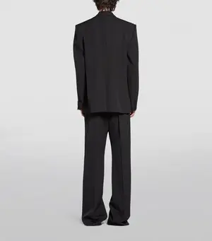 Balenciaga Wool Single-breasted Blazer