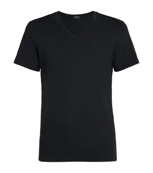 Hanro Cotton Superior T-shirt - Black