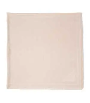 Prada Silk-wool Logo Scarf - Neutral
