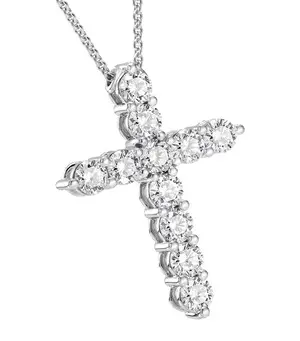 Graff Diamond Cross Pendant Necklace