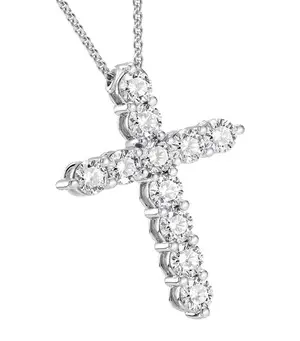 Graff Diamond Cross Pendant Necklace