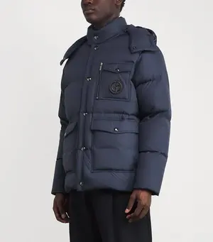 Giorgio Armani Logo Puffer Jacket