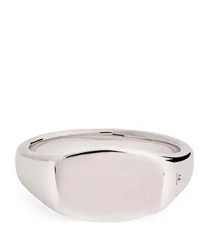 Tom Wood Sterling Cushion Ring - Silver