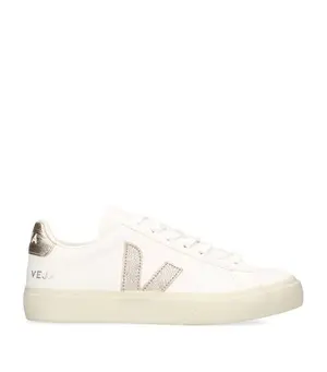 VEJA Leather Campo Sneakers Gold