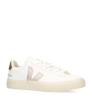 VEJA Leather Campo Sneakers - Gold