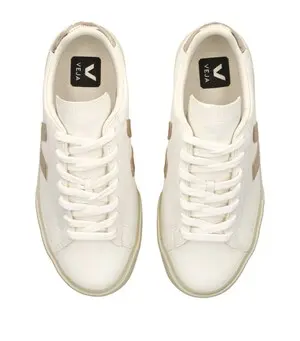VEJA Leather Campo Sneakers - Gold
