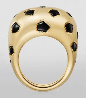 Cartier Panthère De Ring In Yellow And Onyx
