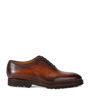 Bontoni Wholecut Oxford Shoes - Brown