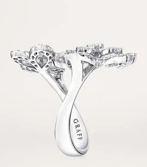 Graff Wild Flower Diamond Ring