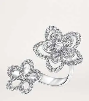 Graff Wild Flower Diamond Ring