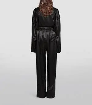 Balenciaga Embellished Pyjama Trousers