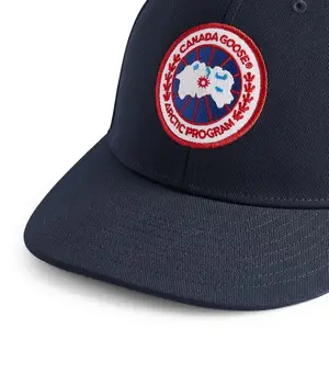 Canada Goose Logo Baseball Cap - Navy