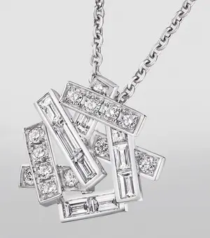 Graff Gold And Diamond Pendant Necklace
