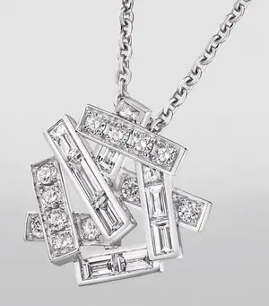 Graff Gold And Diamond Pendant Necklace