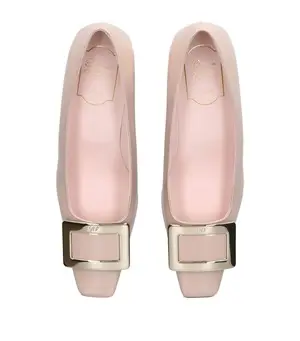 ROGER VIVIER Belle Vivier Patent Leather Pumps