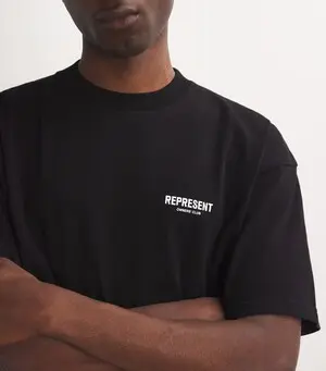 REPRESENT Owners Club T-shirt - Black