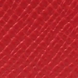 Smythson Panama Leather Card Holder - Red