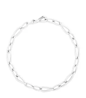 ASTRID & MIYU Sterling Infinity Chain Bracelet