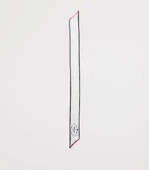 Prada Silk Twill Skinny Scarf