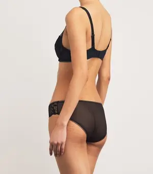 Maison Lejaby Lace Sin Underwired Bra - Black