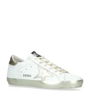 GOLDEN GOOSE Metallic Superstar Low Top Sneakers