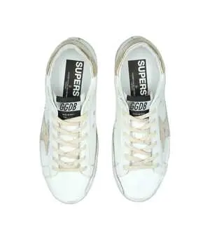 GOLDEN GOOSE Metallic Superstar Low Top Sneakers
