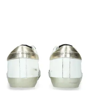 GOLDEN GOOSE Metallic Superstar Low Top Sneakers