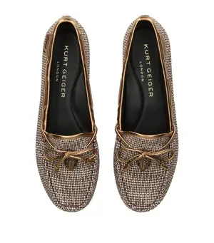 Kurt Geiger Houndstooth Eagle Moccasins