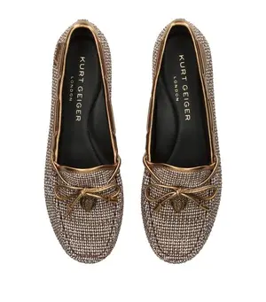 Kurt Geiger Houndstooth Eagle Moccasins