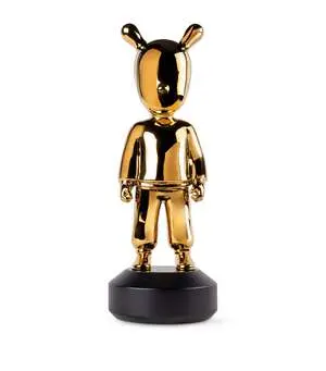 LLADRO The Golden Guest Figurine - Gold