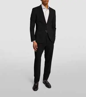 Giorgio Armani Wool Blazer - Black
