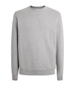 Sunspel Loopback Sweatshirt - Grey