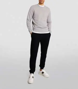 Sunspel Loopback Sweatpants - Black