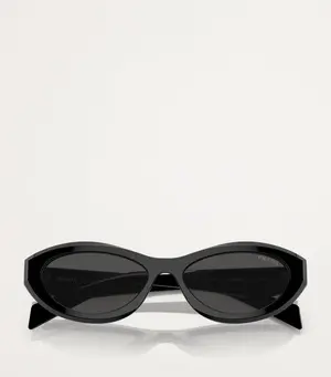 Prada Acetate Sunglasses - Black
