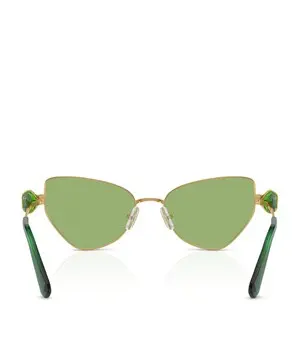 SWAROVSKI Crystal-embellished Cat-eye Sunglasses