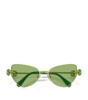 SWAROVSKI Crystal-embellished Cat-eye Sunglasses
