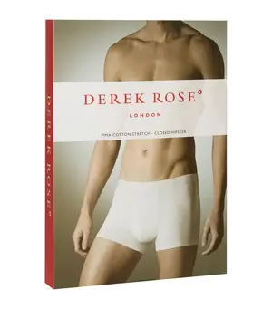 Derek Rose Alex Micro Modal Trunks - White