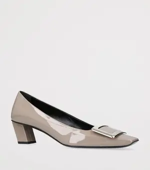 ROGER VIVIER Belle Vivier Block Heel Pumps - Brown